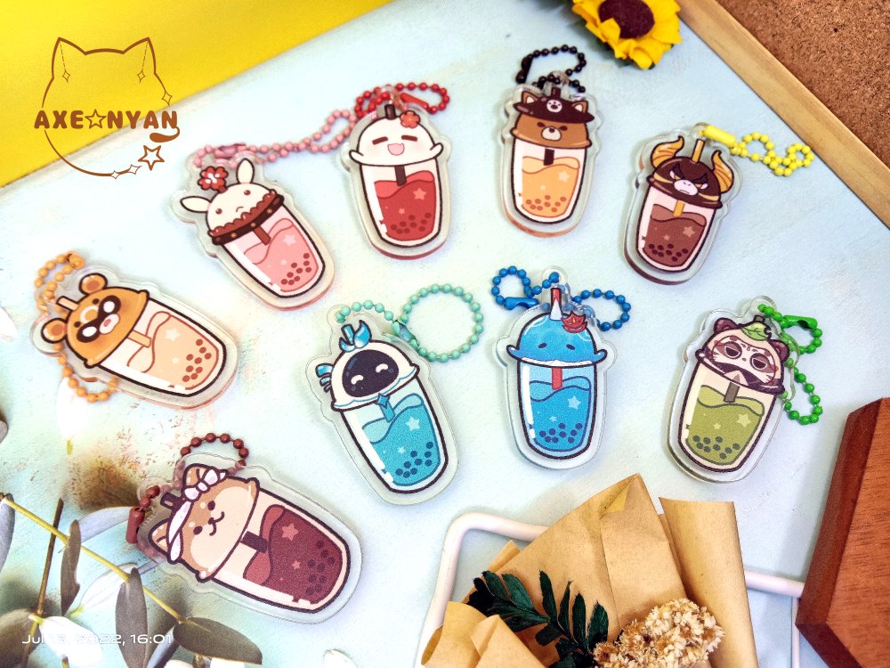 Boba Cup Charm! 🧋 Genshin Impact | HoYoLAB