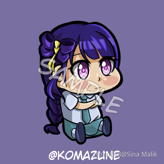 Raiden Ei SMA Archon stickers Genshin Impact | HoYoLAB