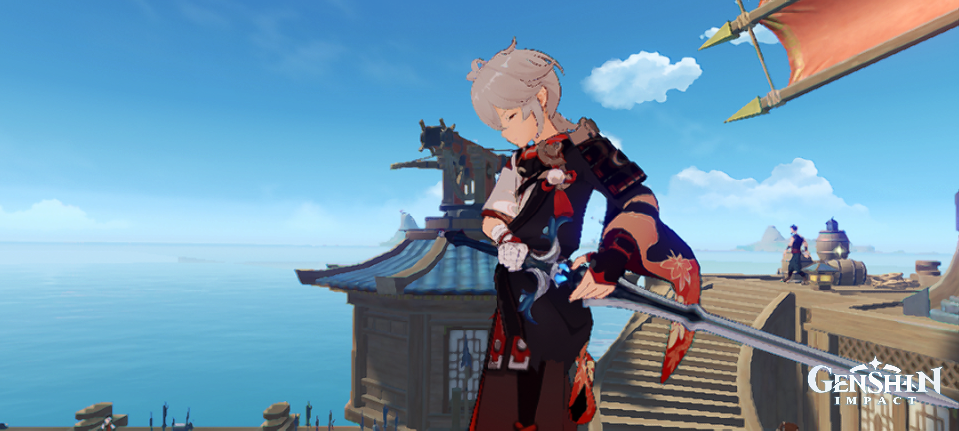 Kazuha on Bediou's ship Genshin Impact | HoYoLAB