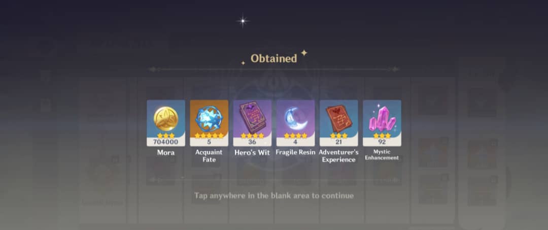 Full BP rewards Genshin Impact | HoYoLAB