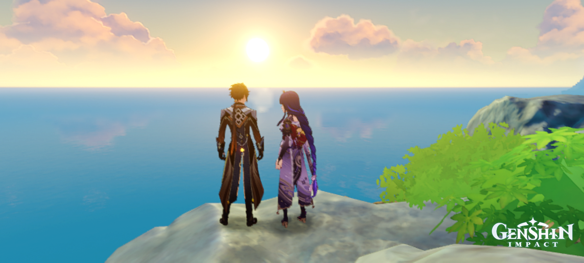 Zhongli & Raiden Genshin Impact | HoYoLAB