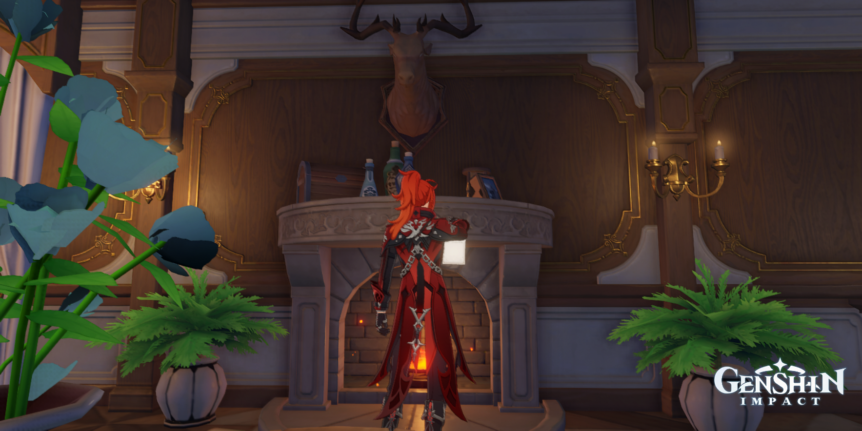 My Diluc with Read Dead of Night Genshin Impact | HoYoLAB