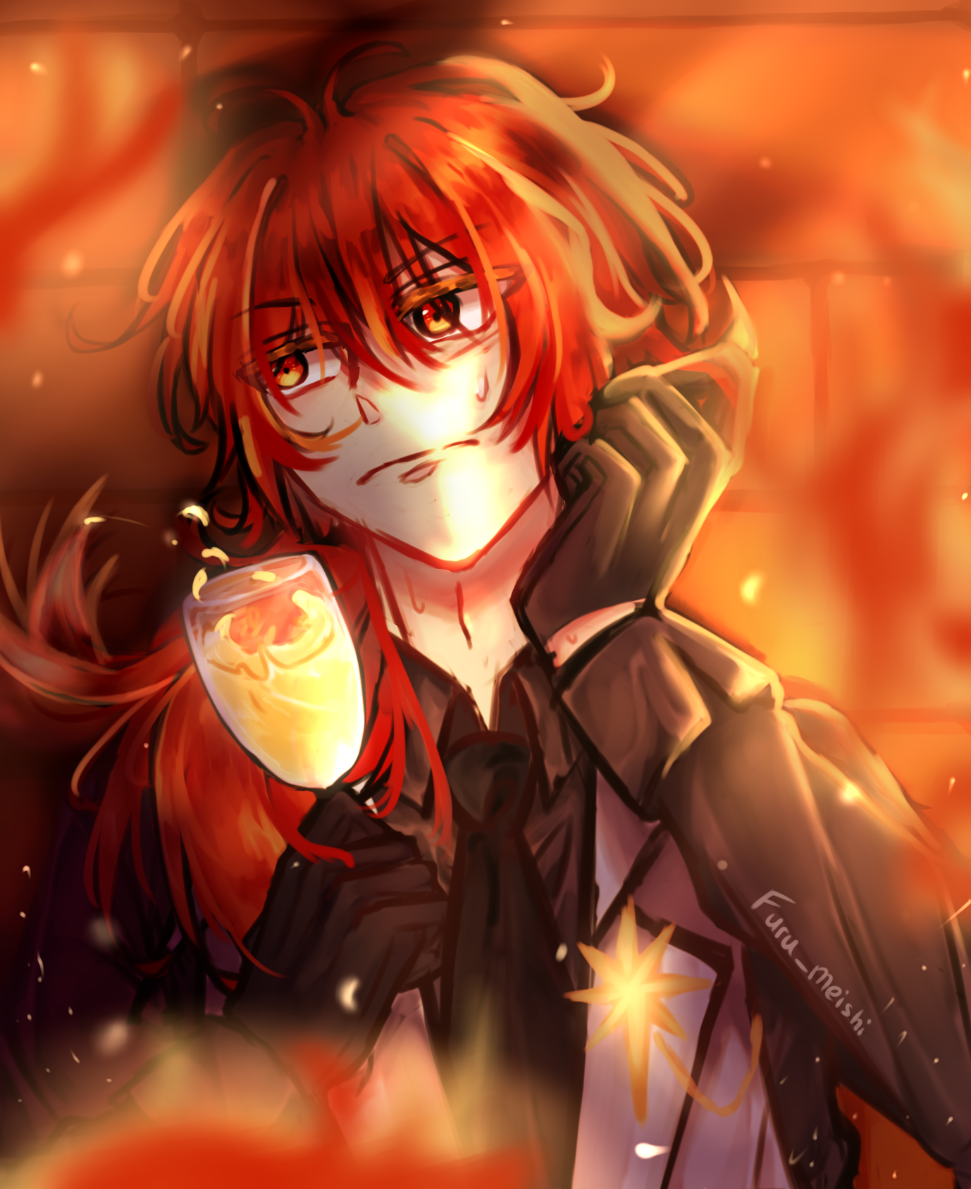 Diluc birthday (2022) Genshin Impact | HoYoLAB