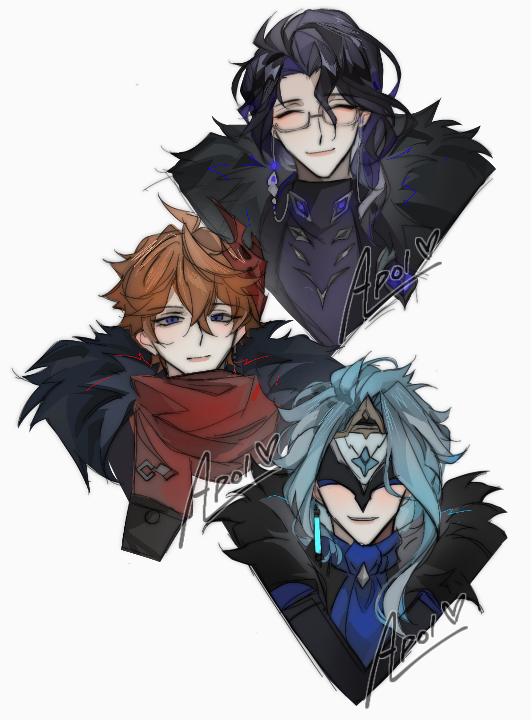 Regrator Dottore and Childe Genshin Impact | HoYoLAB