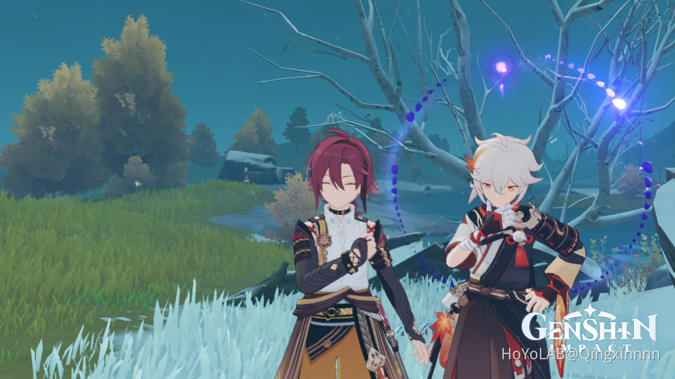 Heizou & kazuha ( ft. Ganyu ) Genshin Impact | HoYoLAB