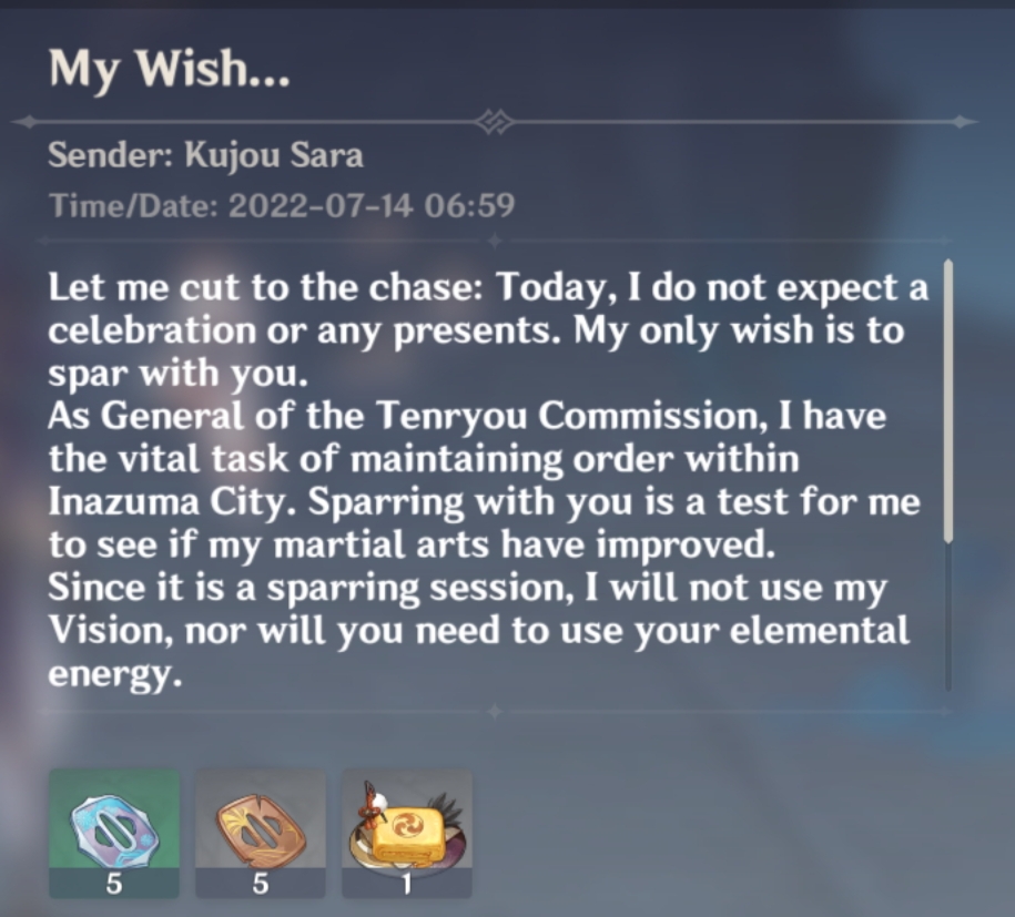 'My wish' Genshin Impact | HoYoLAB