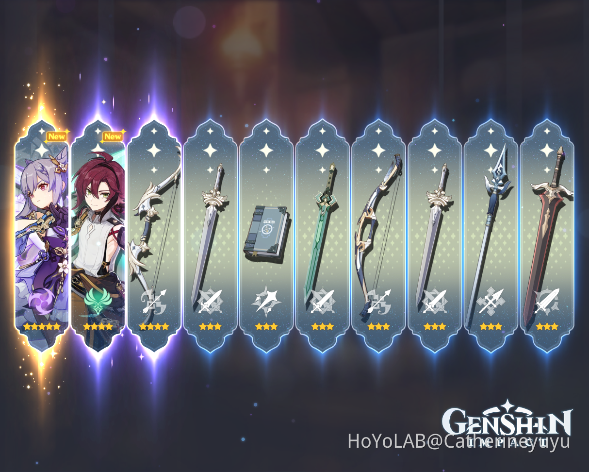 Heizou & Klee pull Genshin Impact | HoYoLAB