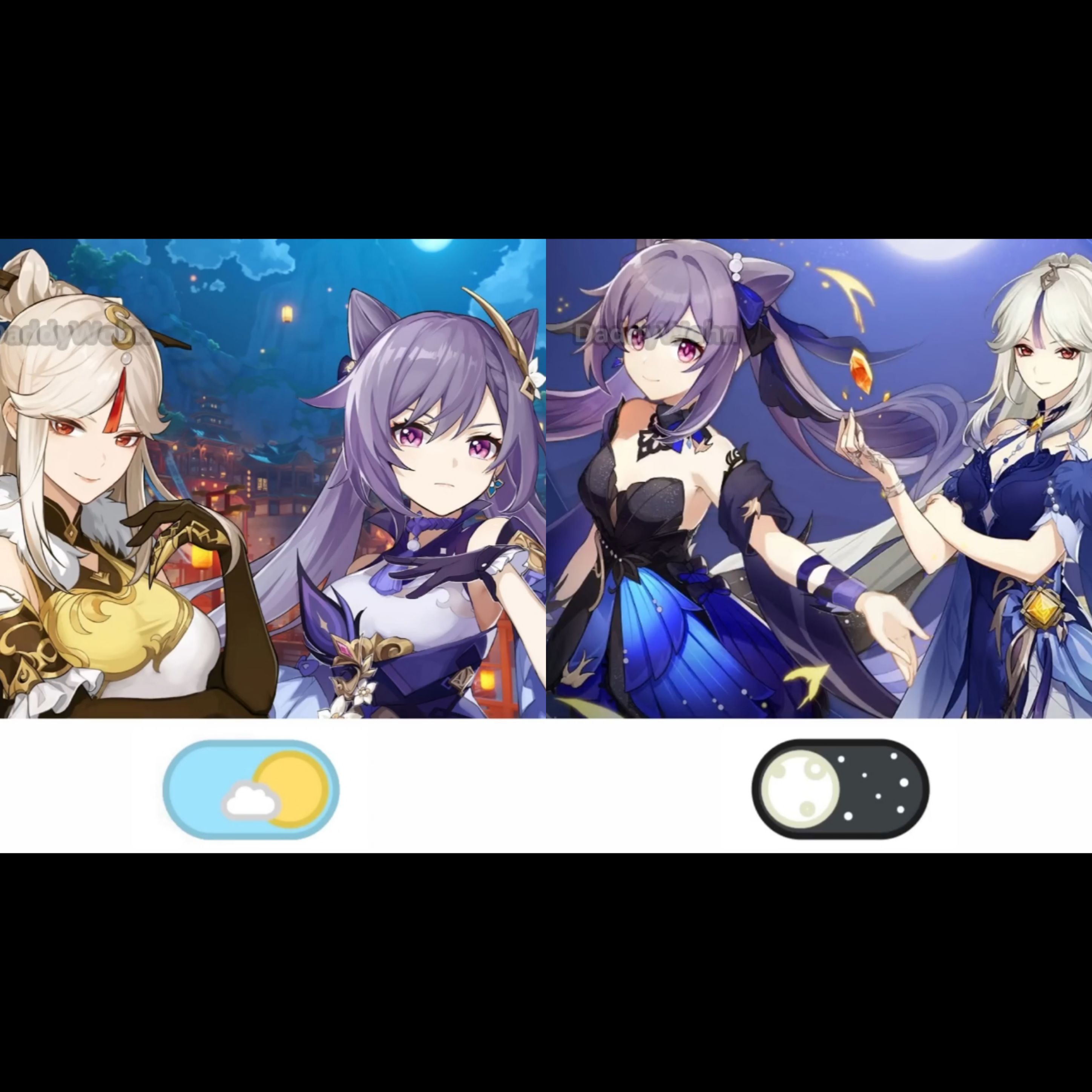 light mode/dark mode Genshin Impact | HoYoLAB