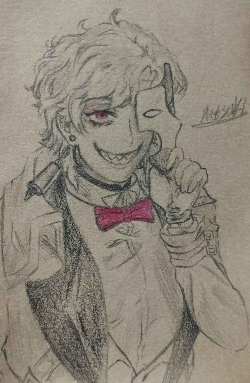 sketch of dottore (the doctor) Genshin Impact | HoYoLAB