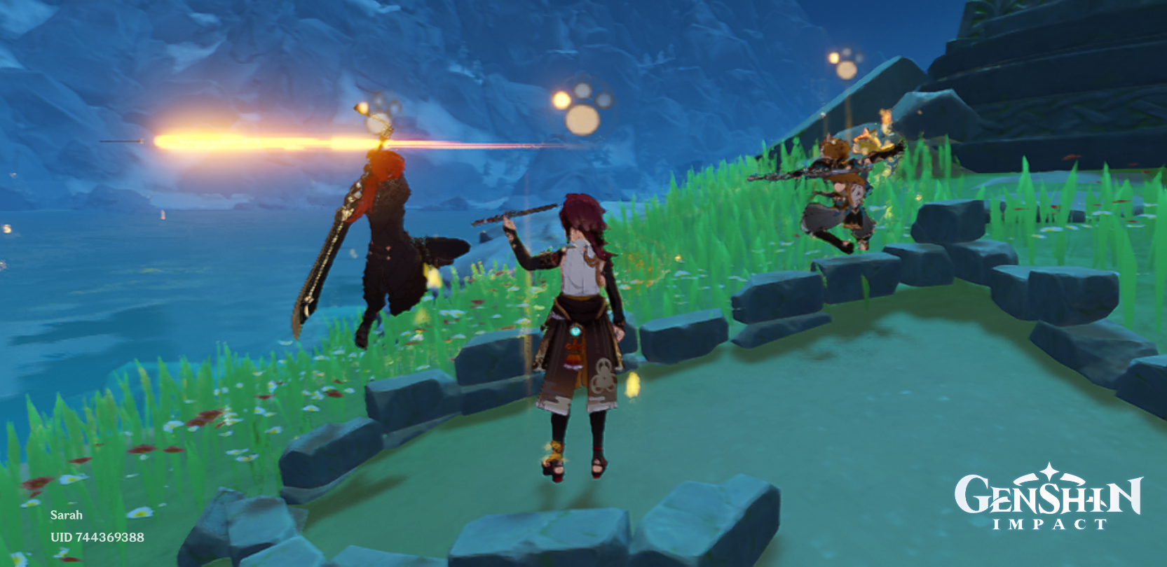 It's just a friendly discussion Genshin Impact | HoYoLAB