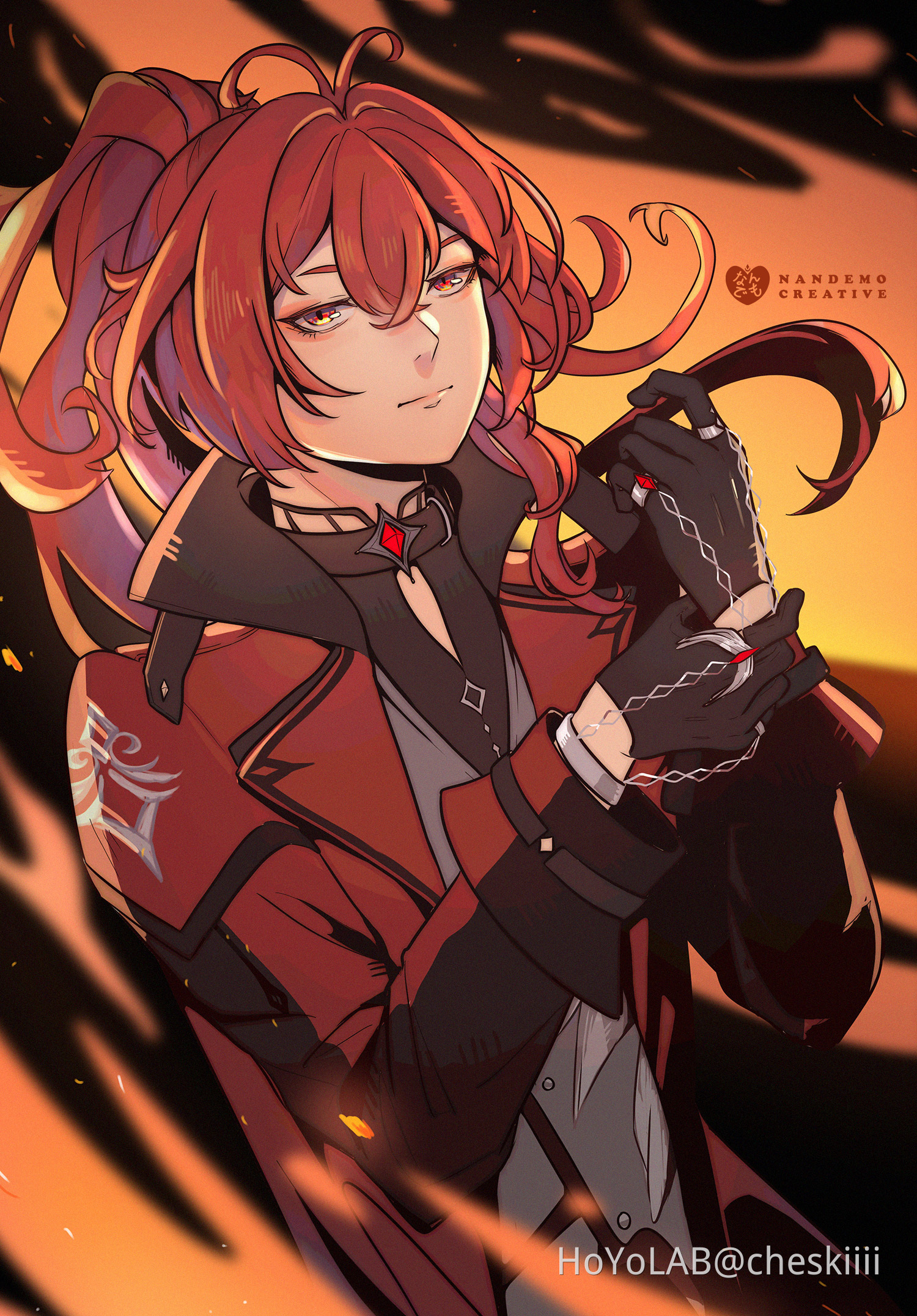 Diluc, Red Dead of Night Genshin Impact | HoYoLAB