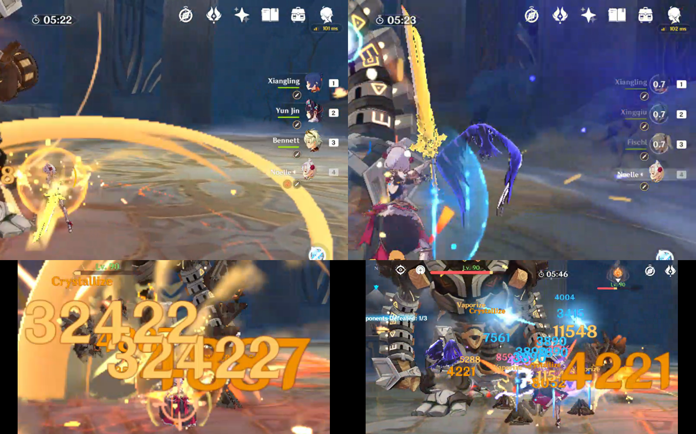 Big Chunky Damage or Multiple Small Damage, both carry the weight of ...