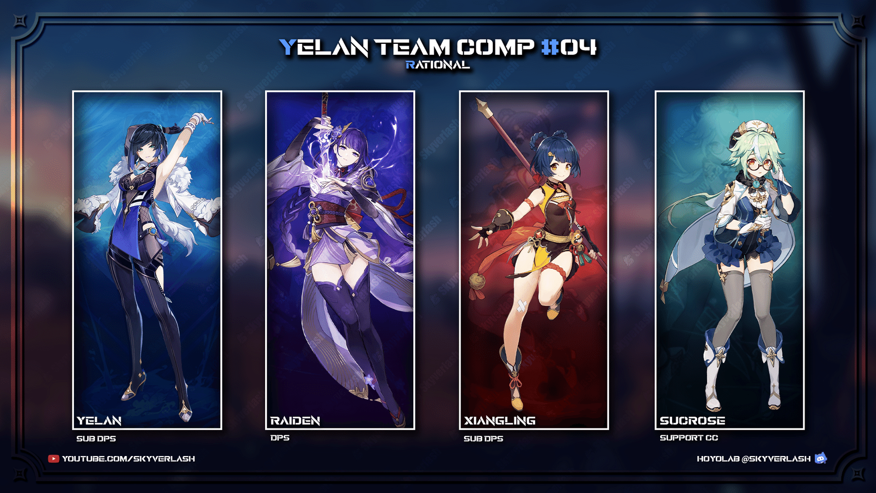 [Version 2.7] Yelan Master Guide | Best Build & Team Comp Synergy ...