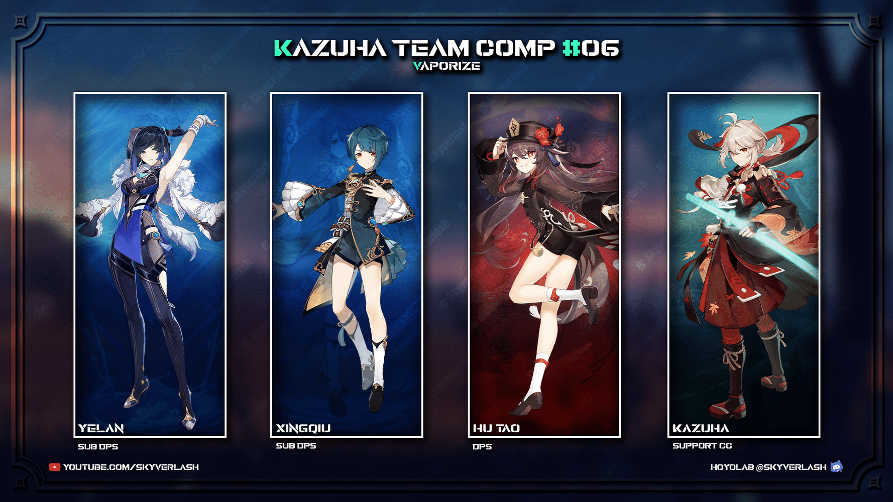 [Version 2.8] Kazuha Team Comp Rotation And Build Recommendation ...