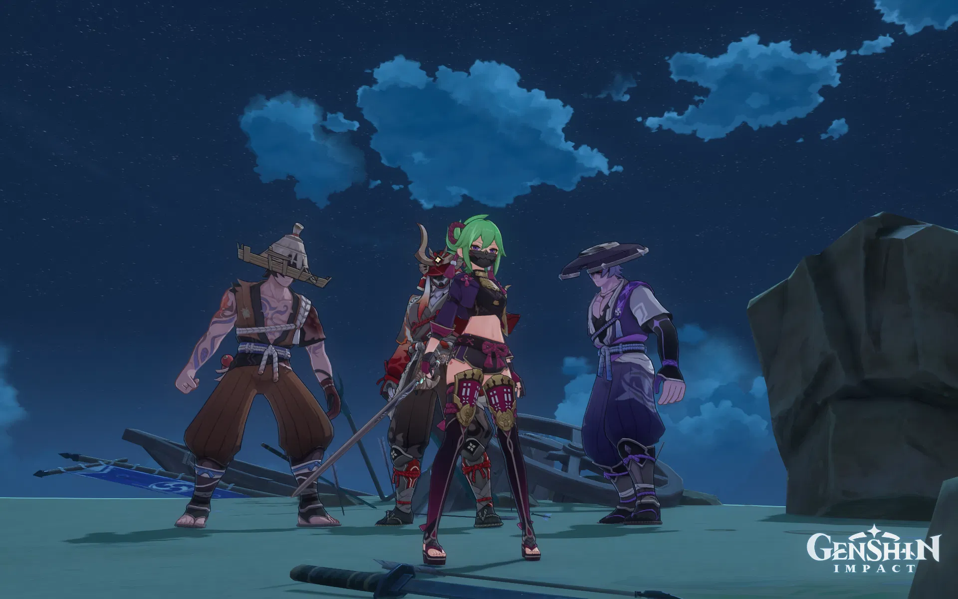 Three Nobushi Genshin Impact | HoYoLAB