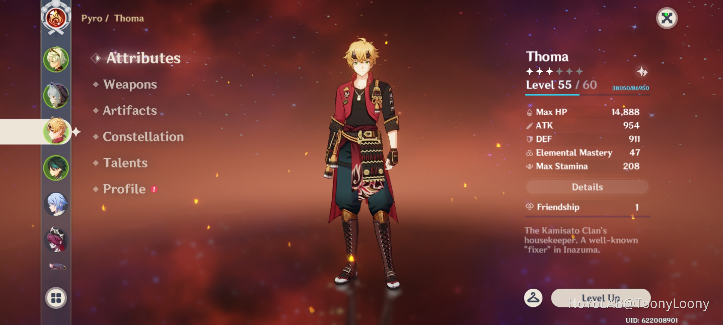 Thoma build Genshin Impact | HoYoLAB