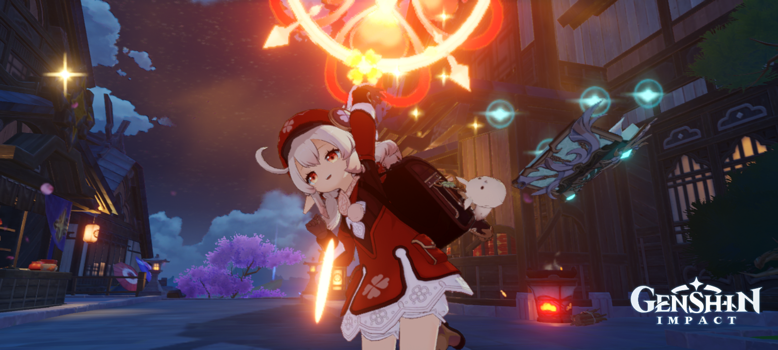 Picture taking with Spark Knight Klee at Inazuma Genshin Impact | HoYoLAB