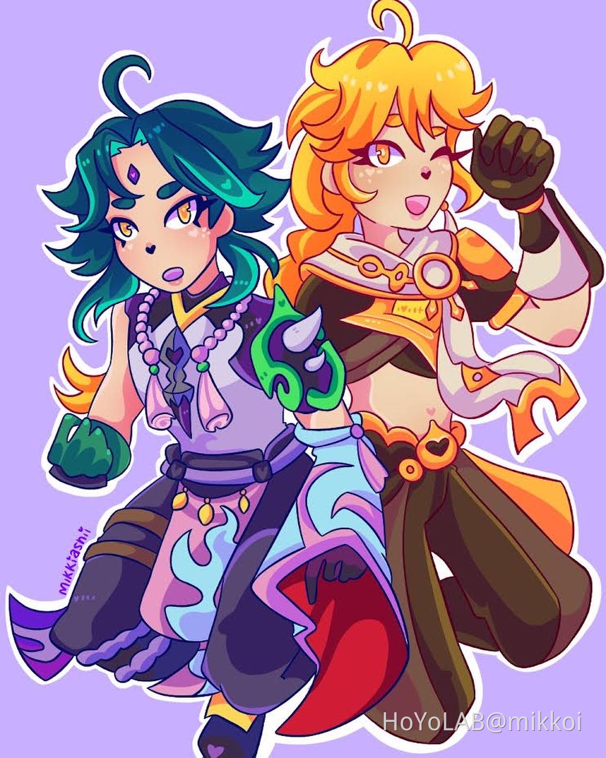 Xiao + Aether! Genshin Impact | HoYoLAB