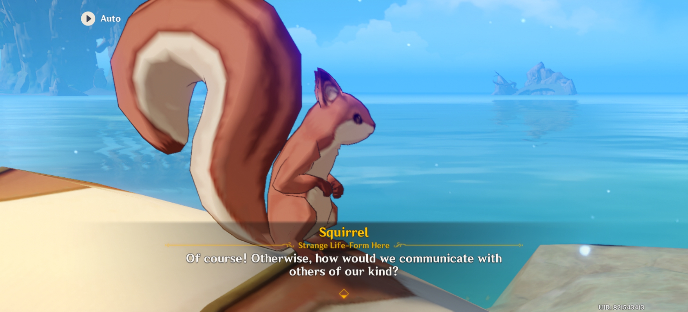 Now squirrels can talk Genshin Impact | HoYoLAB