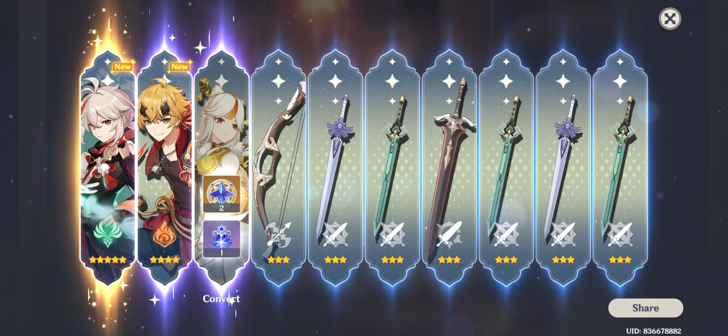 here's how my kazuha pulls went Genshin Impact | HoYoLAB