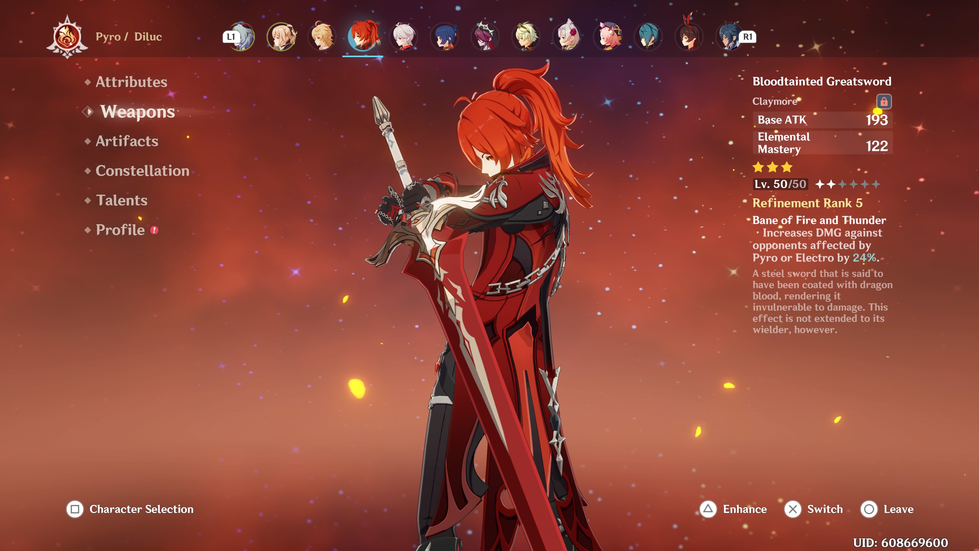 Diluc Genshin Impact | HoYoLAB