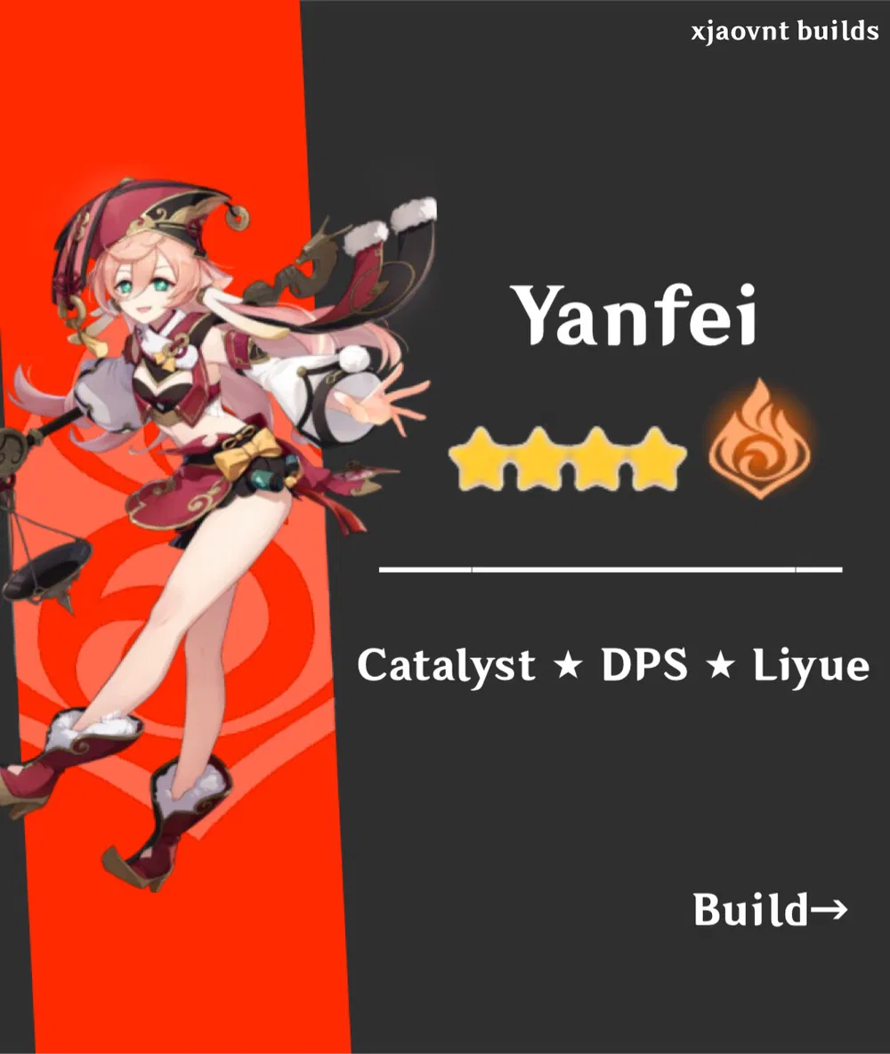 Yanfei DPS Build Genshin Impact | HoYoLAB