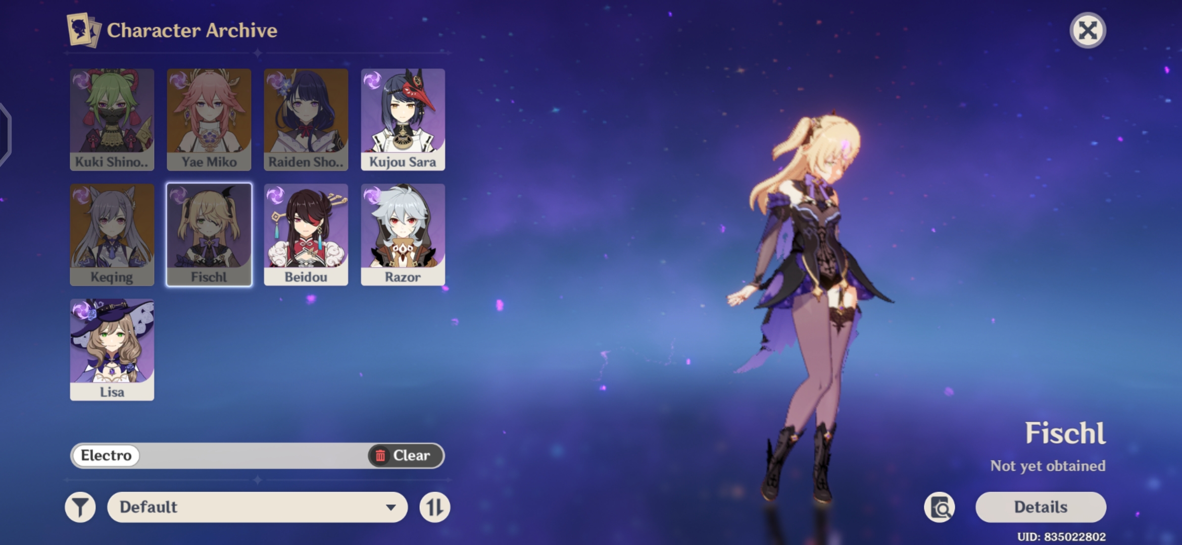 I have fischl skin but no fischl | Genshin Impact | HoYoLAB