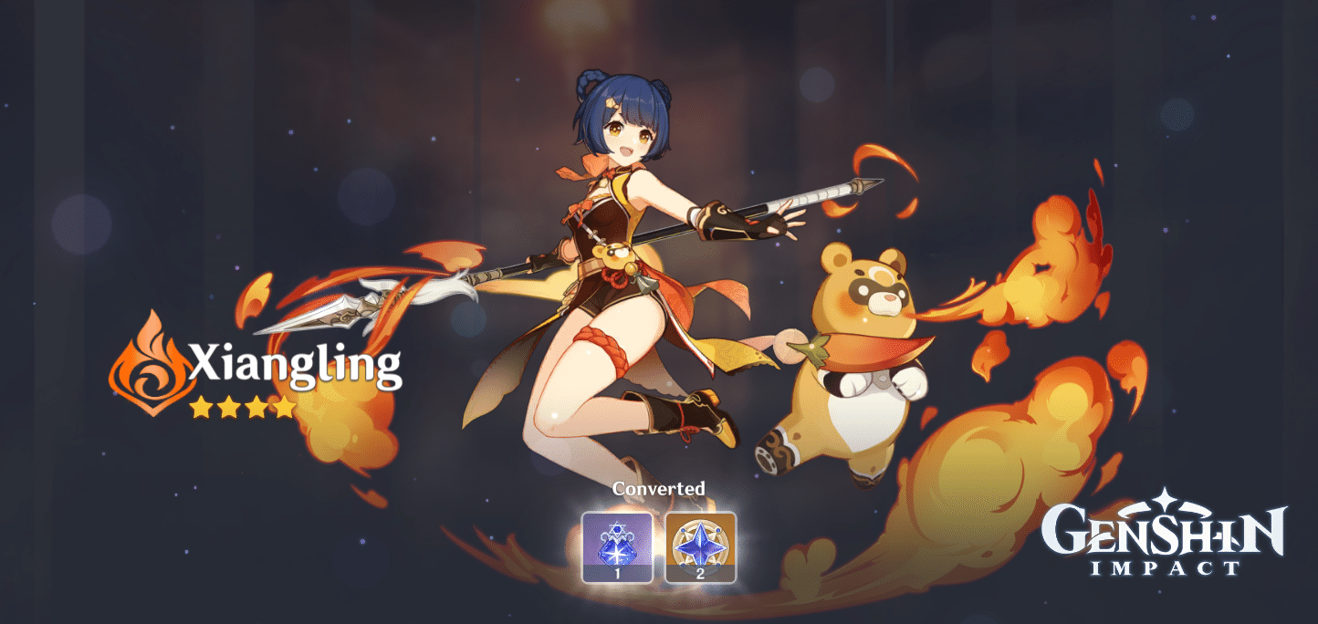 C4 xiangling from standard! Genshin Impact | HoYoLAB