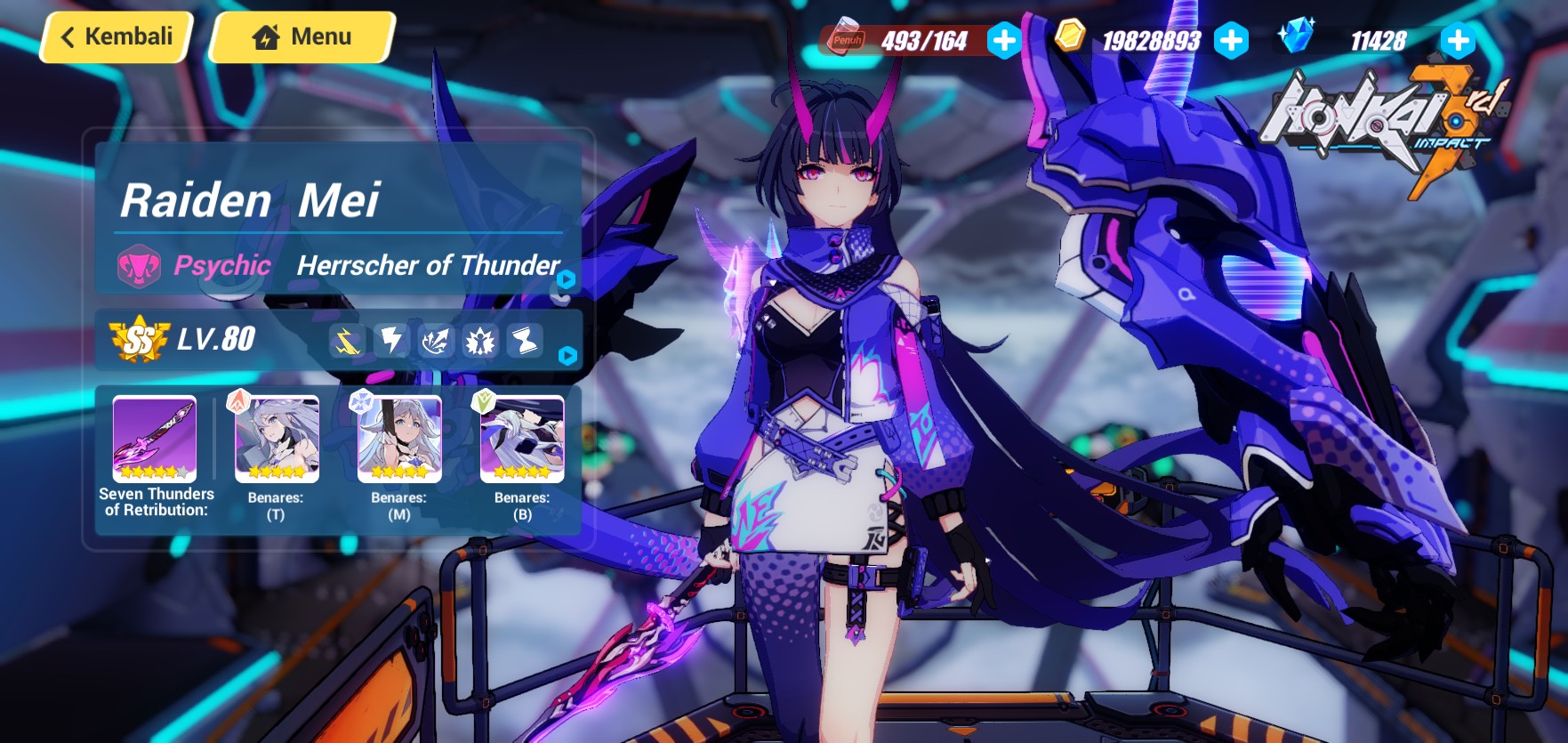 raiden drip and raiden mei one san ver Honkai Impact 3rd | HoYoLAB