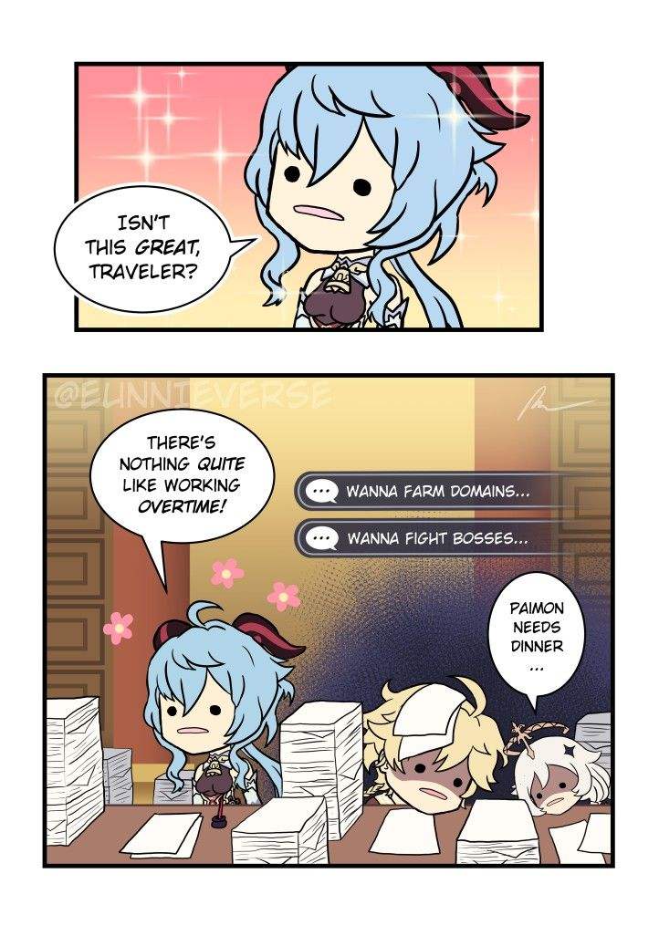 Comic strips Genshin Impact | HoYoLAB