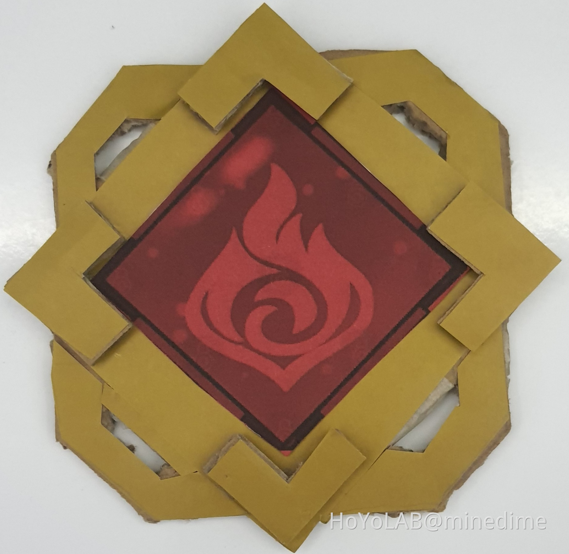 I made a DIY Liyue pyro vision Genshin Impact | HoYoLAB