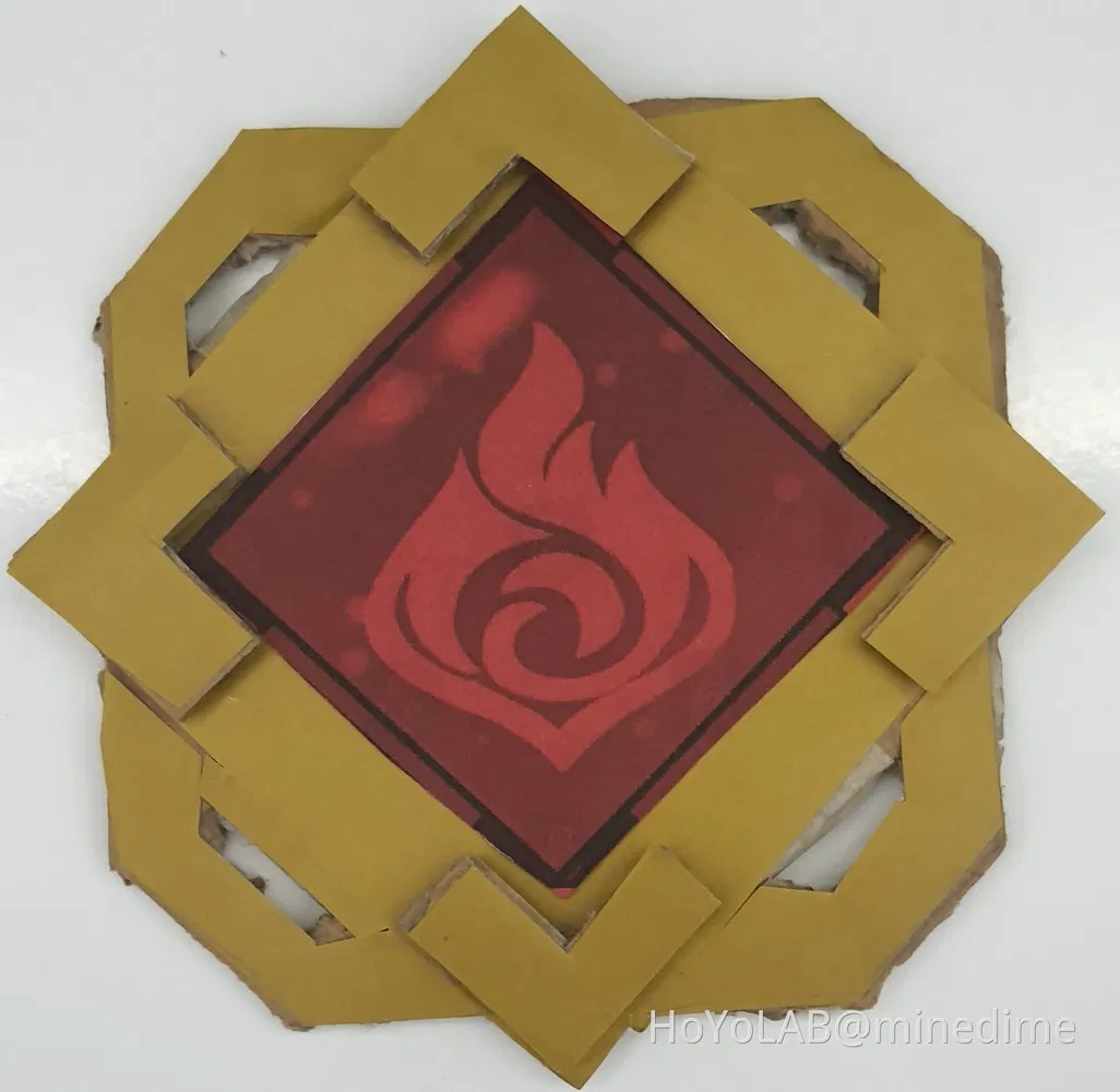 I made a DIY Liyue pyro vision Genshin Impact | HoYoLAB