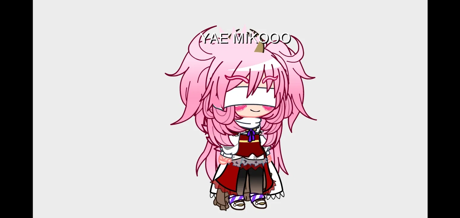 i made Yae miko in gacha club Genshin Impact | HoYoLAB