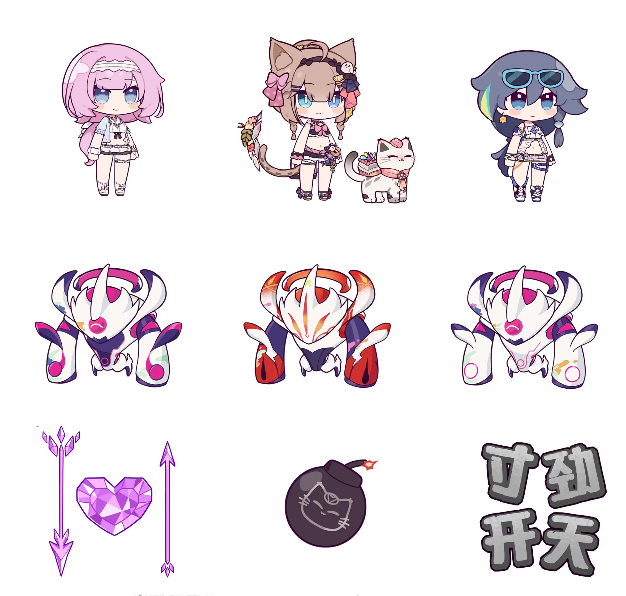 [Repost] Web event Chibi(Last Update:7.17.22) Honkai Impact 3rd | HoYoLAB