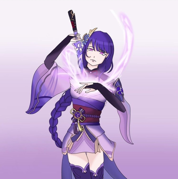 Raiden Shogun ⚡ Genshin Impact | HoYoLAB