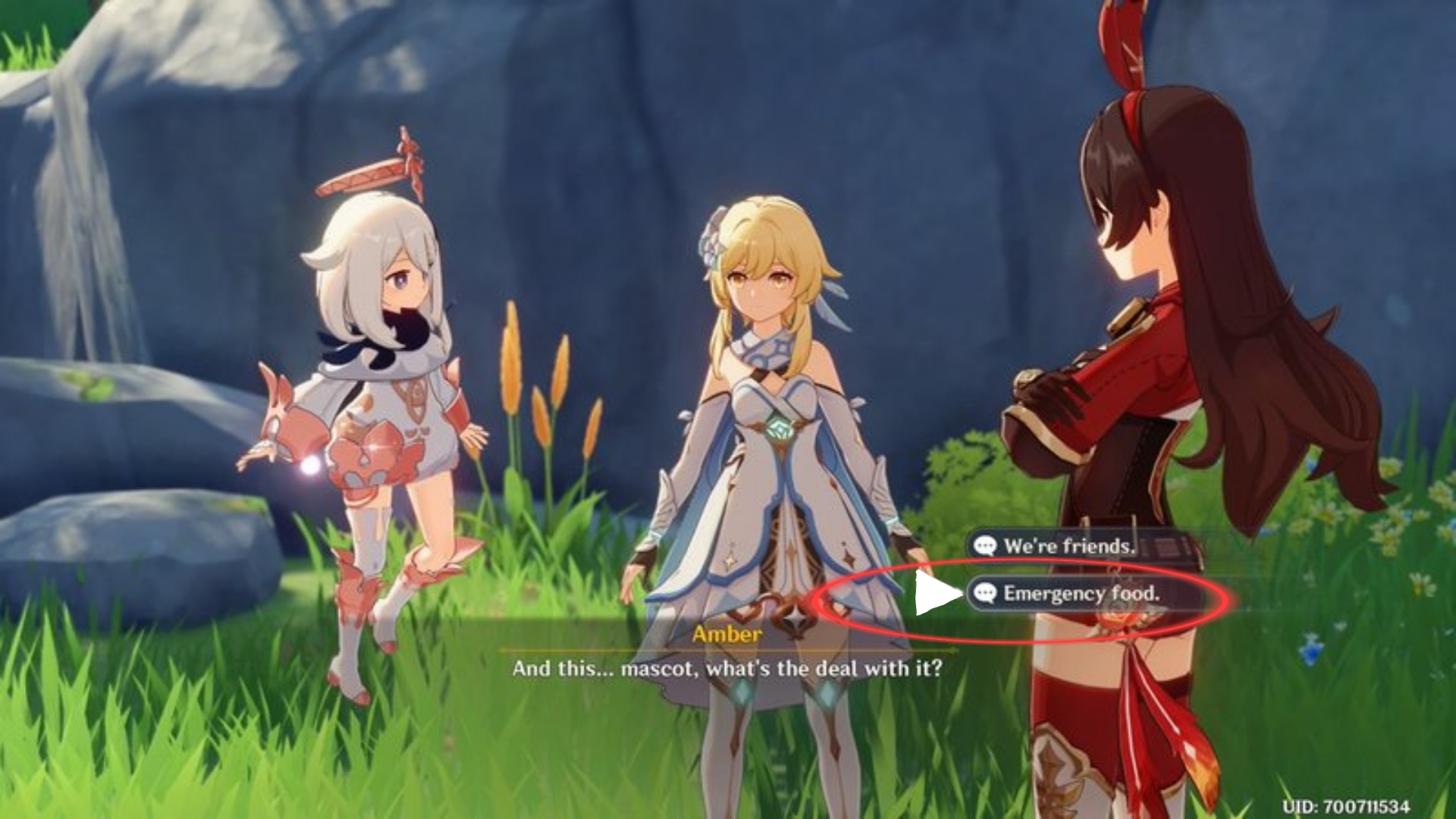 Paimon finally agrees she is emergency food!! 🎉🎉 Genshin Impact | HoYoLAB