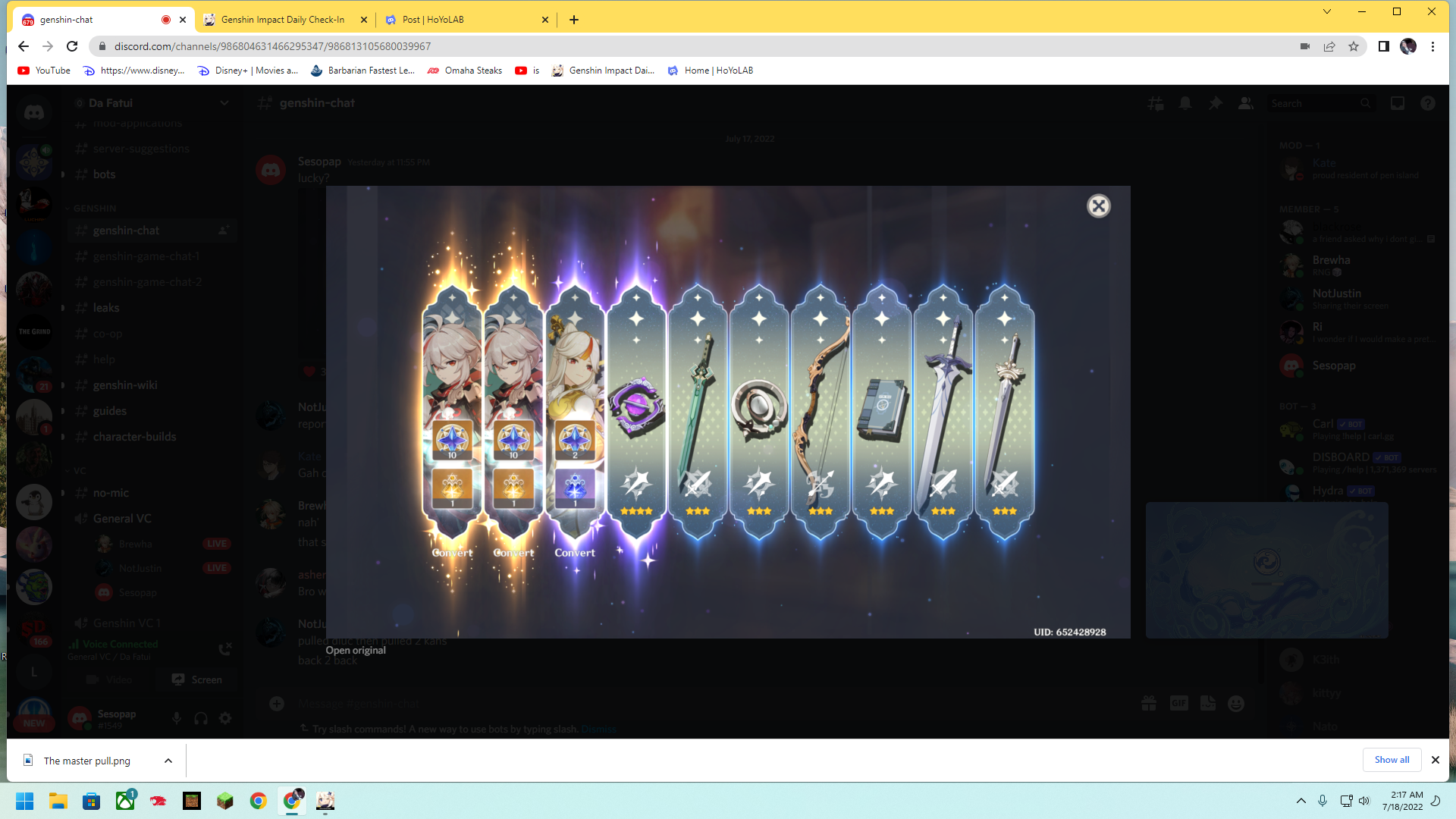 The pull master? Genshin Impact | HoYoLAB