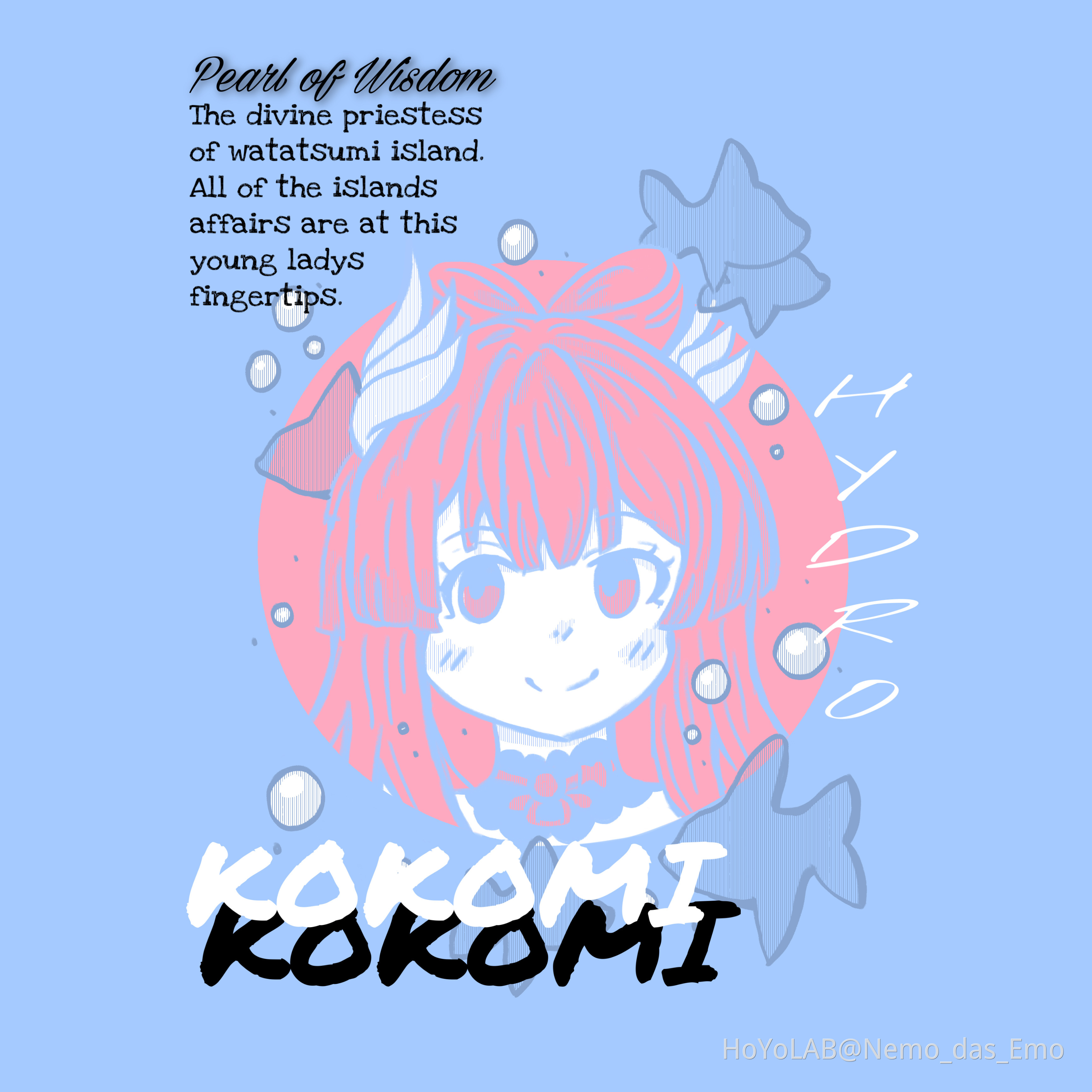 Kokomi Design Genshin Impact | HoYoLAB