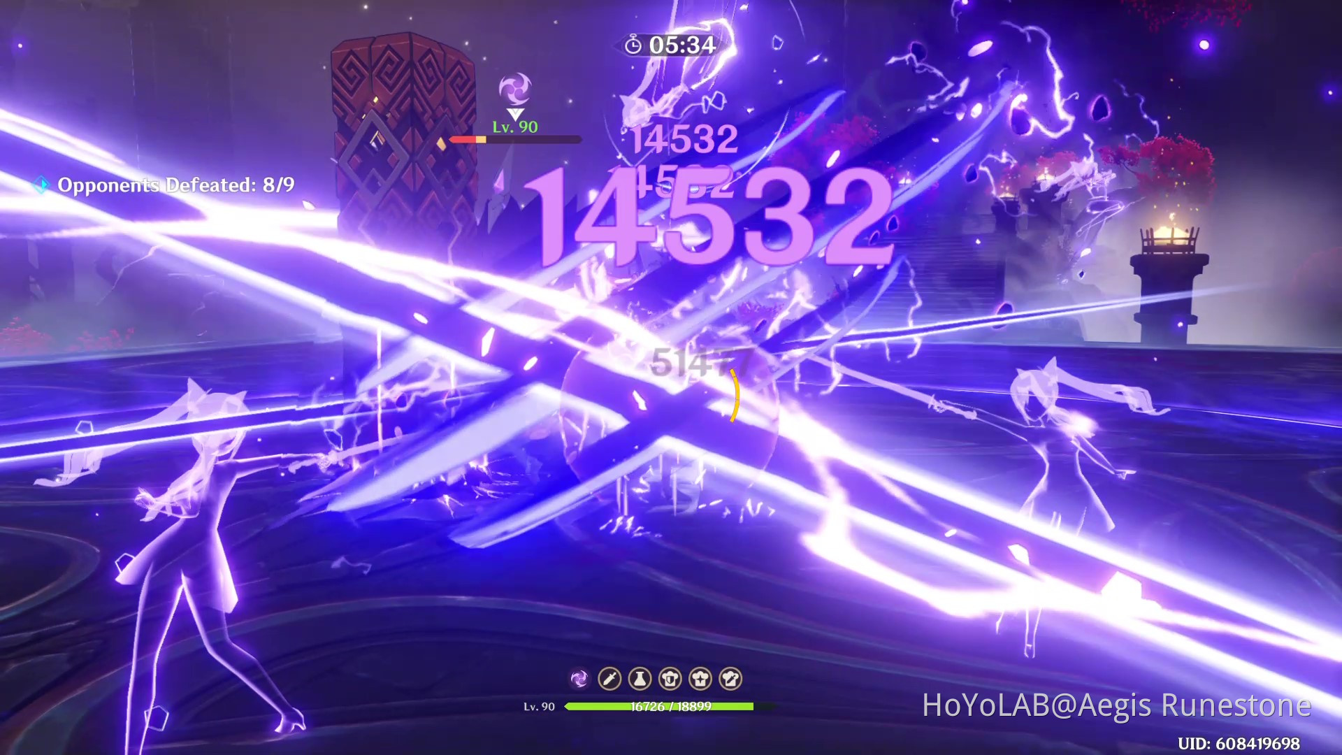 The power of the Lightning Step Team Comp ⚡ Genshin Impact | HoYoLAB