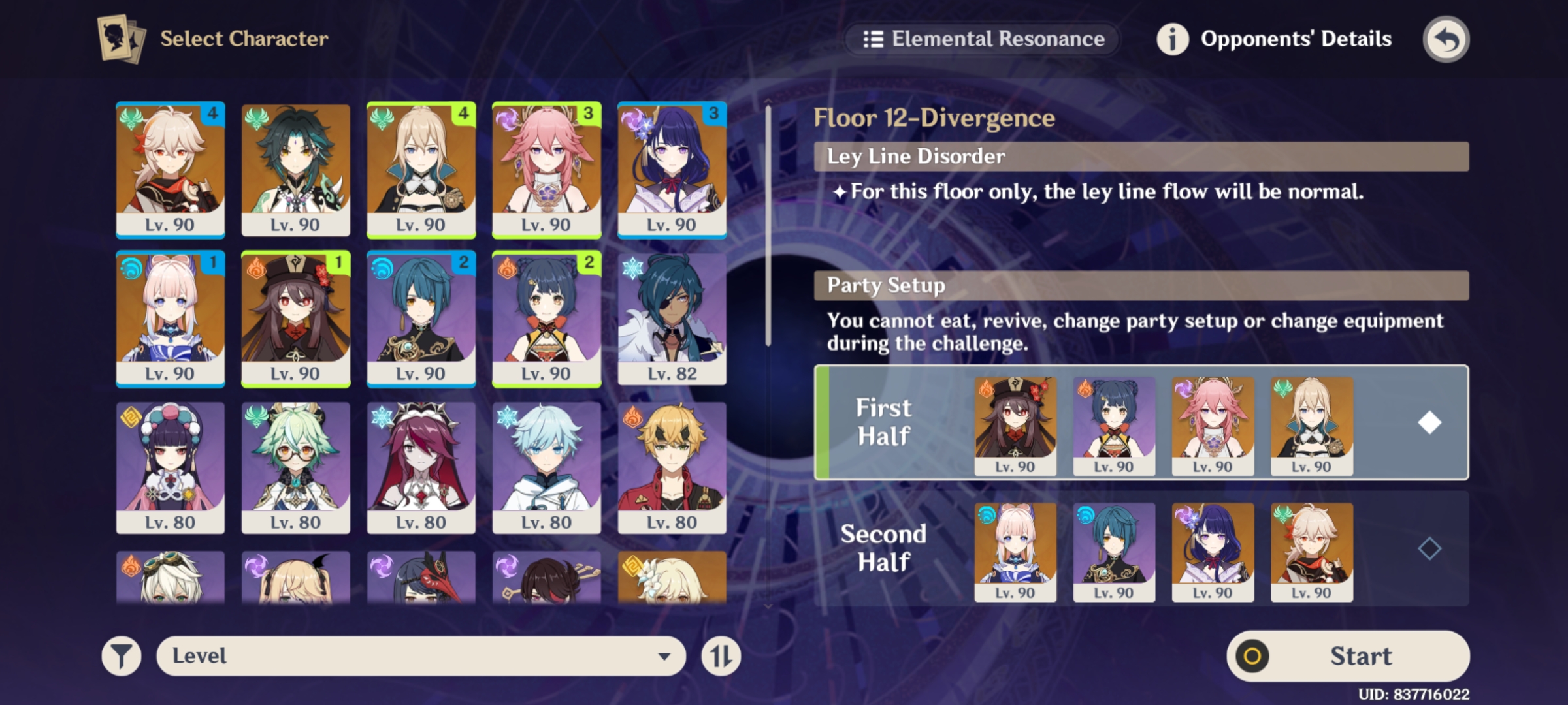 My team this abyss rotation! Genshin Impact | HoYoLAB