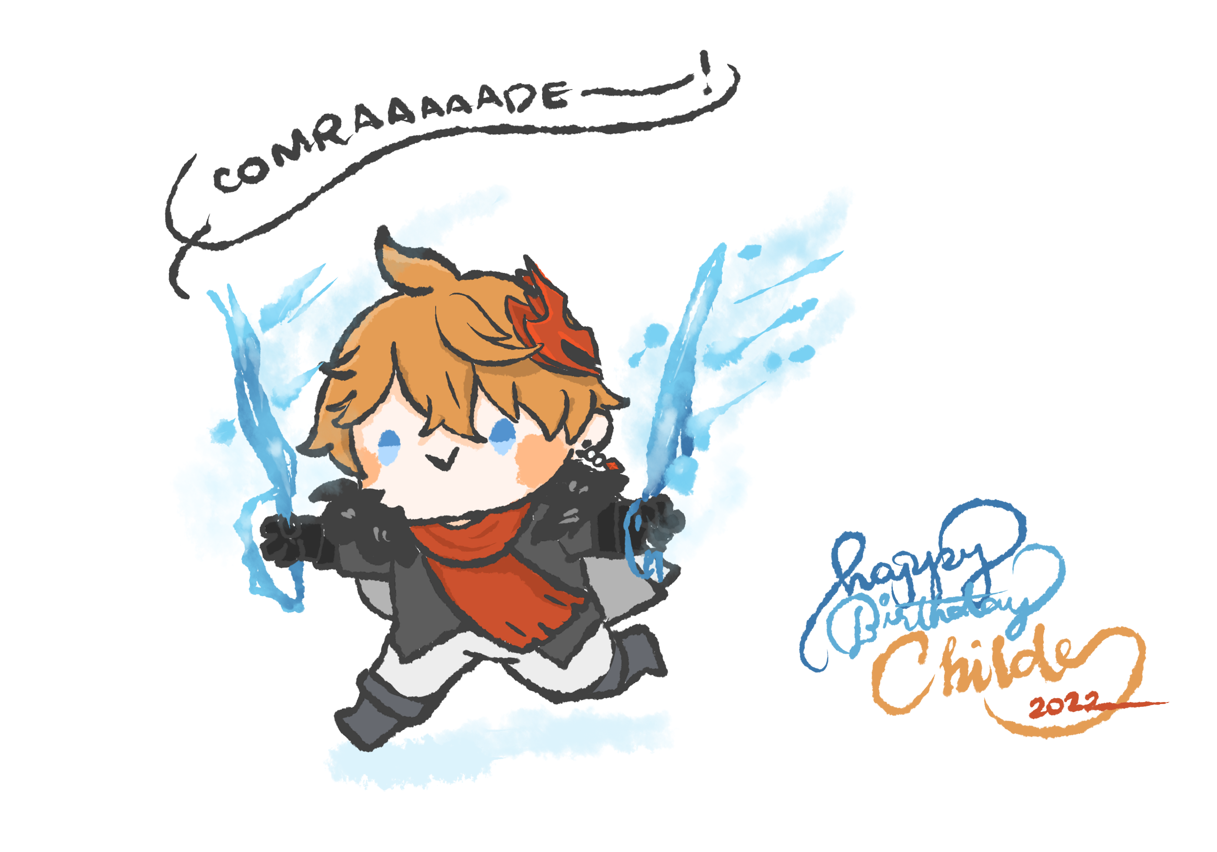 Happy birthday, Childe Tartaglia Ajax! Genshin Impact | HoYoLAB