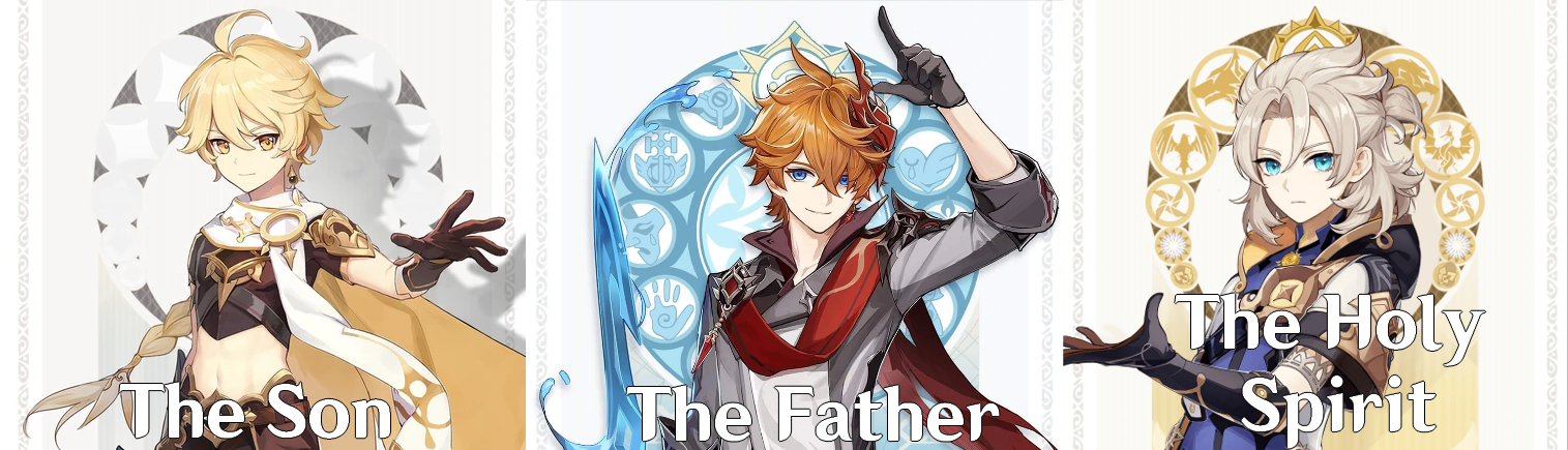 Meme Holy Trinity Genshin Impact | HoYoLAB