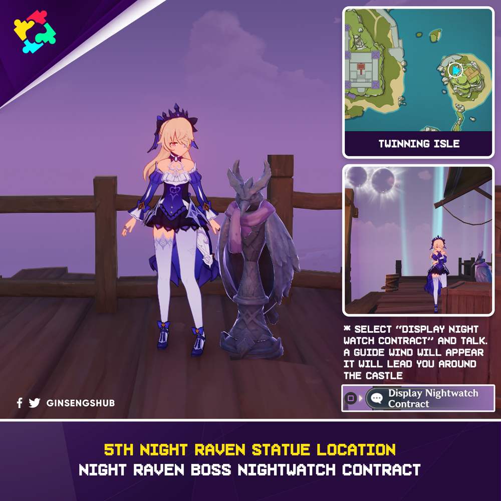 [v2.8] ALL NIGHT RAVEN PUZZLES Genshin Impact | HoYoLAB