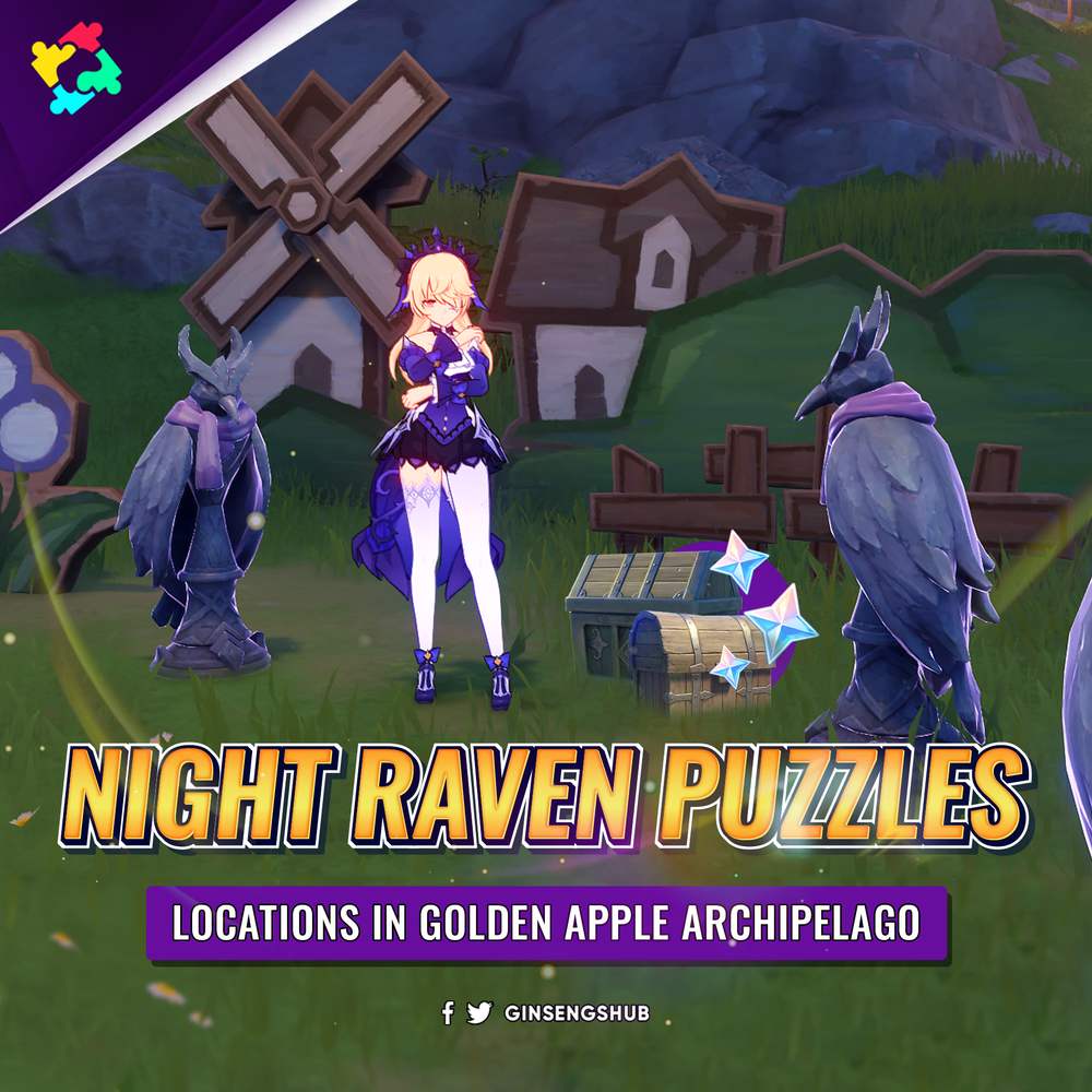 [v2.8] ALL NIGHT RAVEN PUZZLES Genshin Impact | HoYoLAB