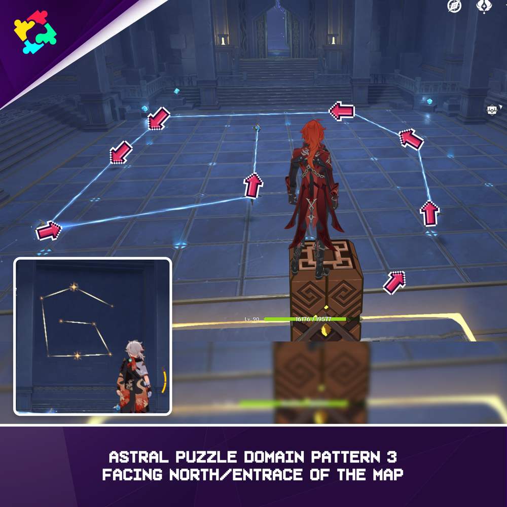 [v2.8] Mona's Domain: Mirage & Astral Shard Puzzles Genshin Impact ...