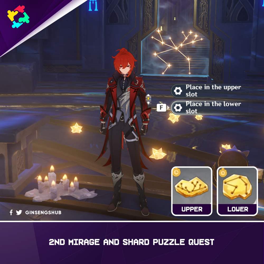 [v2.8] Mona's Domain: Mirage & Astral Shard Puzzles Genshin Impact ...