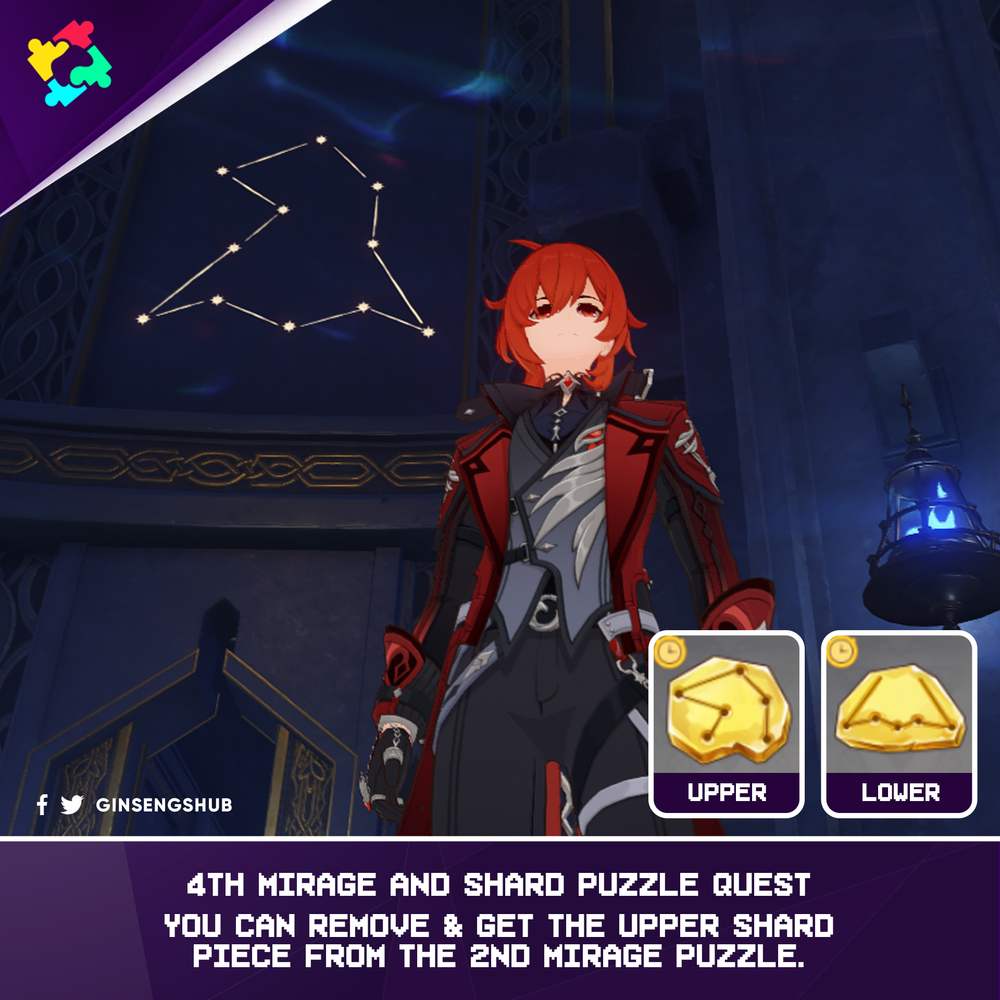 [v2.8] Mona's Domain: Mirage & Astral Shard Puzzles Genshin Impact ...