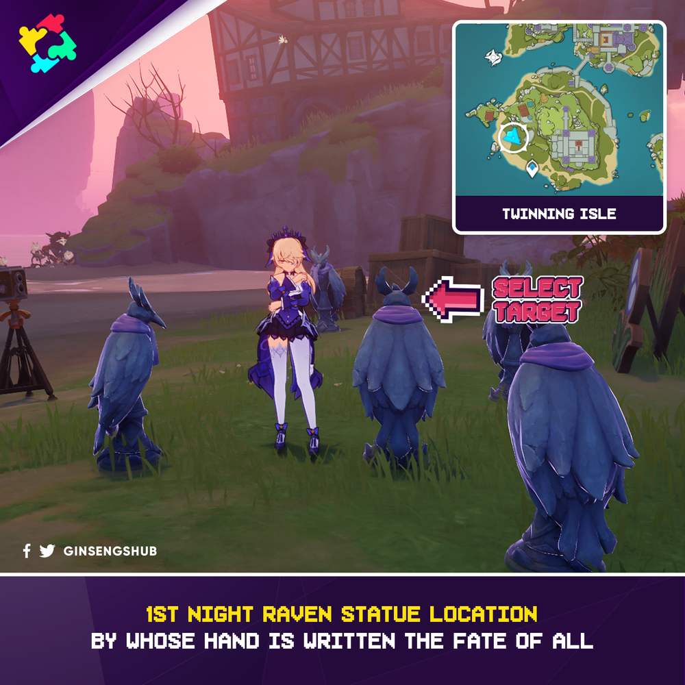 [v2.8] ALL NIGHT RAVEN PUZZLES Genshin Impact | HoYoLAB