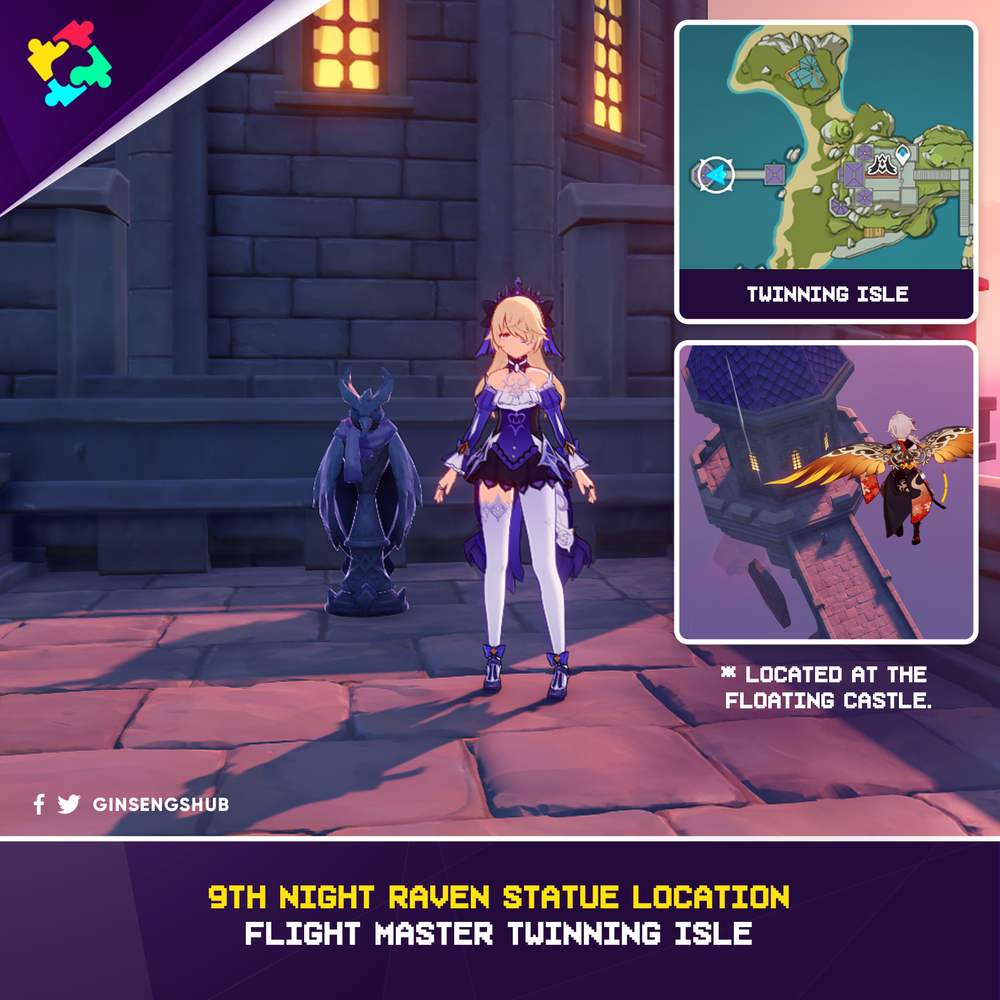 [v2.8] ALL NIGHT RAVEN PUZZLES Genshin Impact | HoYoLAB