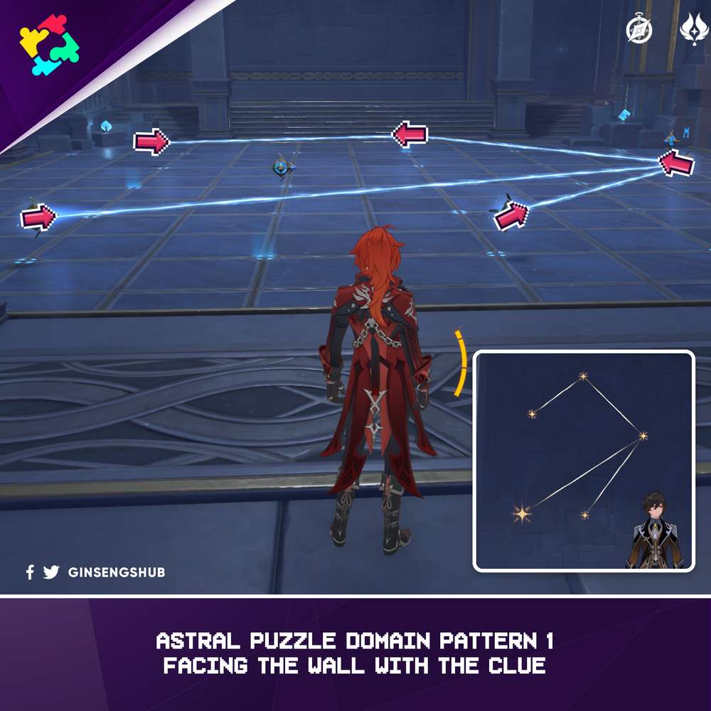 [v2.8] Mona's Domain: Mirage & Astral Shard Puzzles Genshin Impact ...
